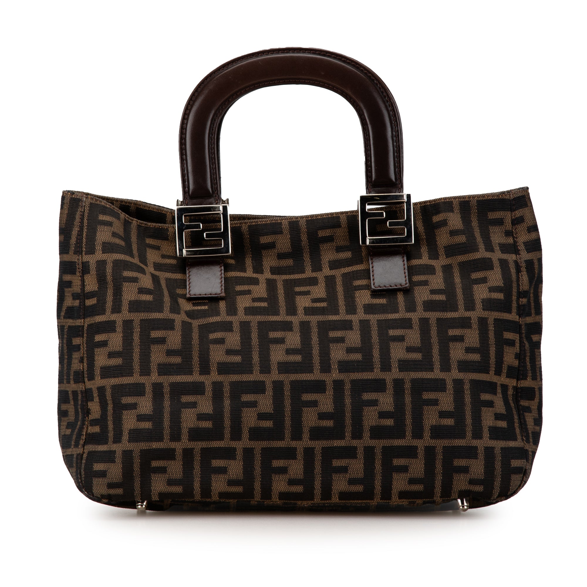 Brown Fendi Zucca Canvas Twins Tote – Designer Revival